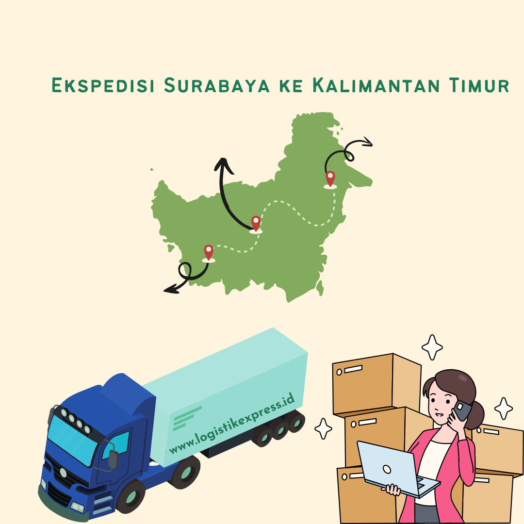 Ekspedisi Surabaya ke Kalimantan Timur Terbaik ⋆ Logistik Express 2026
