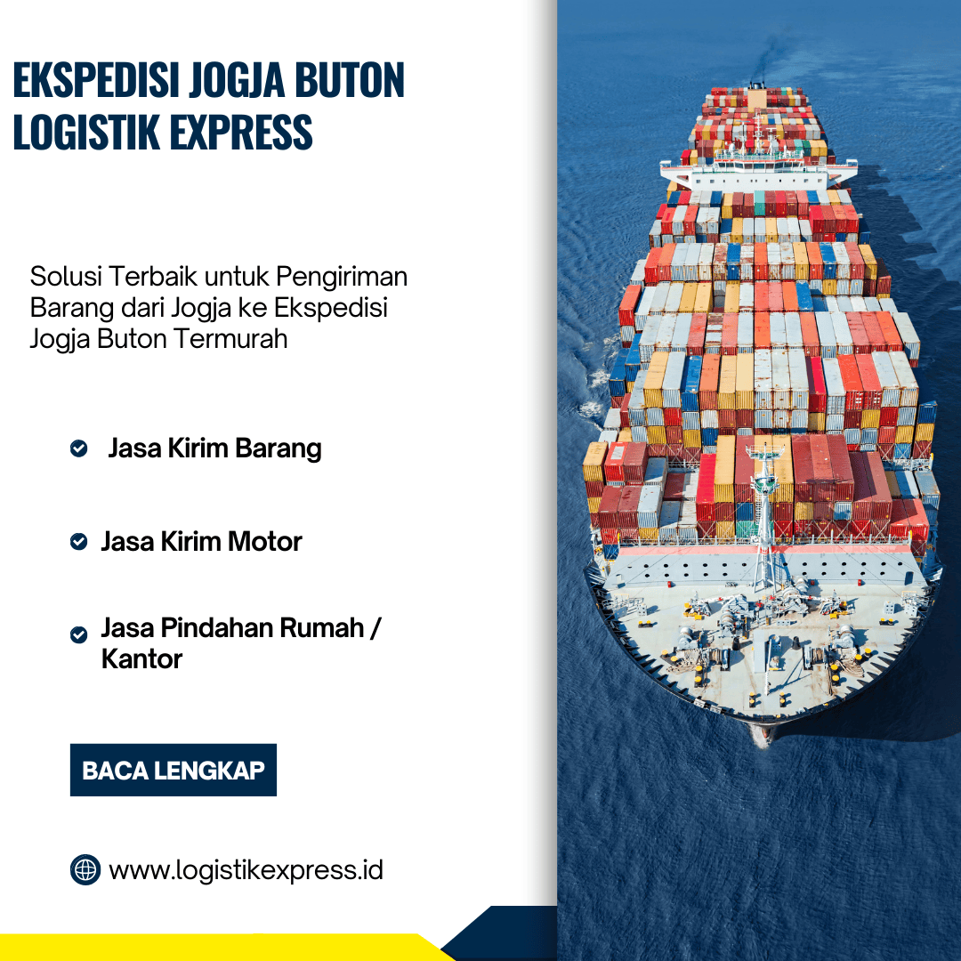 Ekspedisi Jogja Buton ⋆ Logistik Express