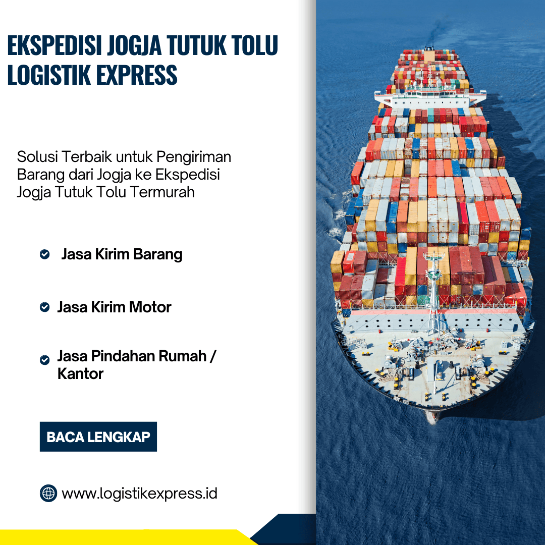 Ekspedisi Jogja Tutuk Tolu, Seram Bagian Timur ⋆ Logistik Express