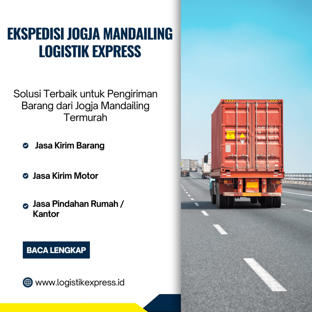 Ekspedisi Jogja Mandailing ⋆ Logistik Express