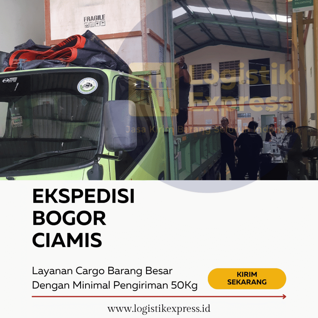 Ekspedisi Bogor Ciamis Terbaik ⋆ Logistik Express Cargo Min 50Kg