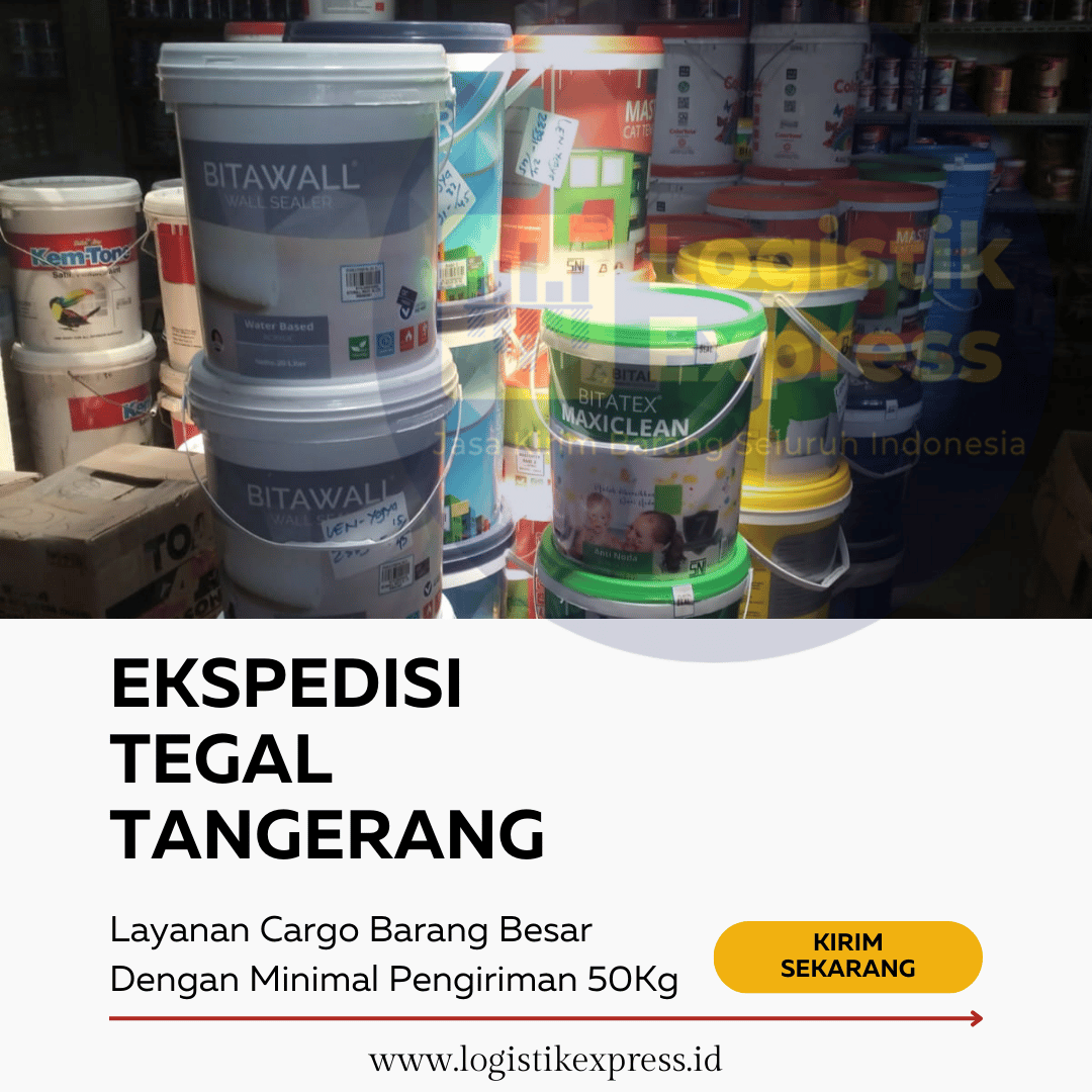 Ekspedisi Tegal Tangerang Terbaik ⋆ Logistik Express Cargo Min 50Kg